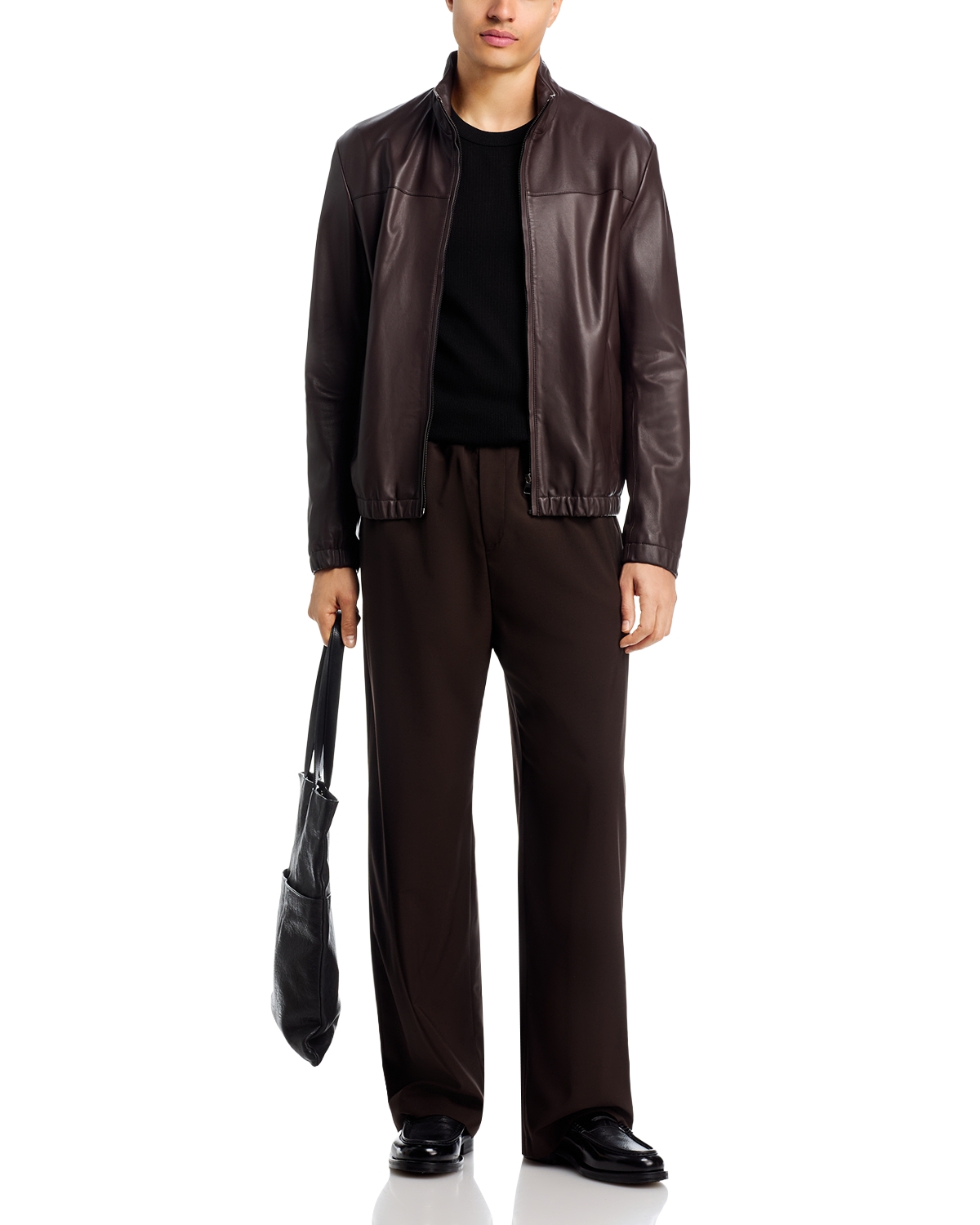 BOSS BOSS x Beckham Wool Drawstring Trousers